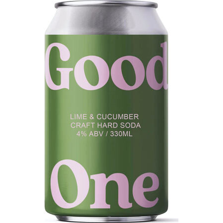 Buy Good One Cucumber and Lime Hard Soda | Buy Ready To Drink (RTD ...