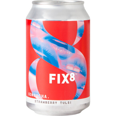 Buy FIX8 Kombucha Strawberry Tulsi Kombucha | Buy Soft Drinks online ...