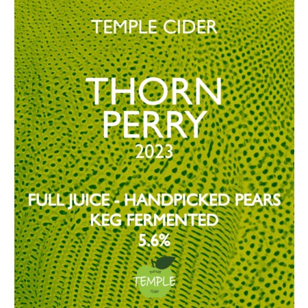 Buy Temple Cider Thorn Perry 2023 | Buy Cider online direct from Temple ...
