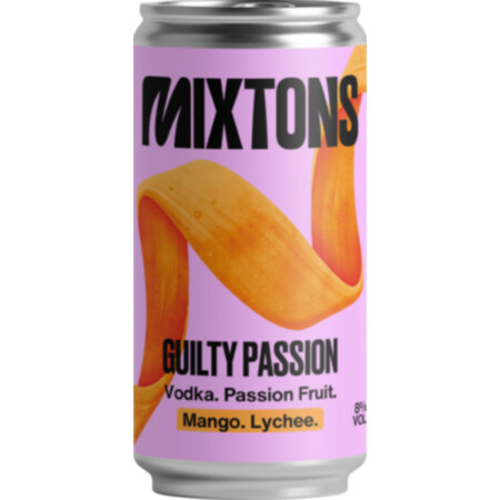 Buy Mixtons Cocktails Guilty Passion - Passion Fruit Martini Twist ...